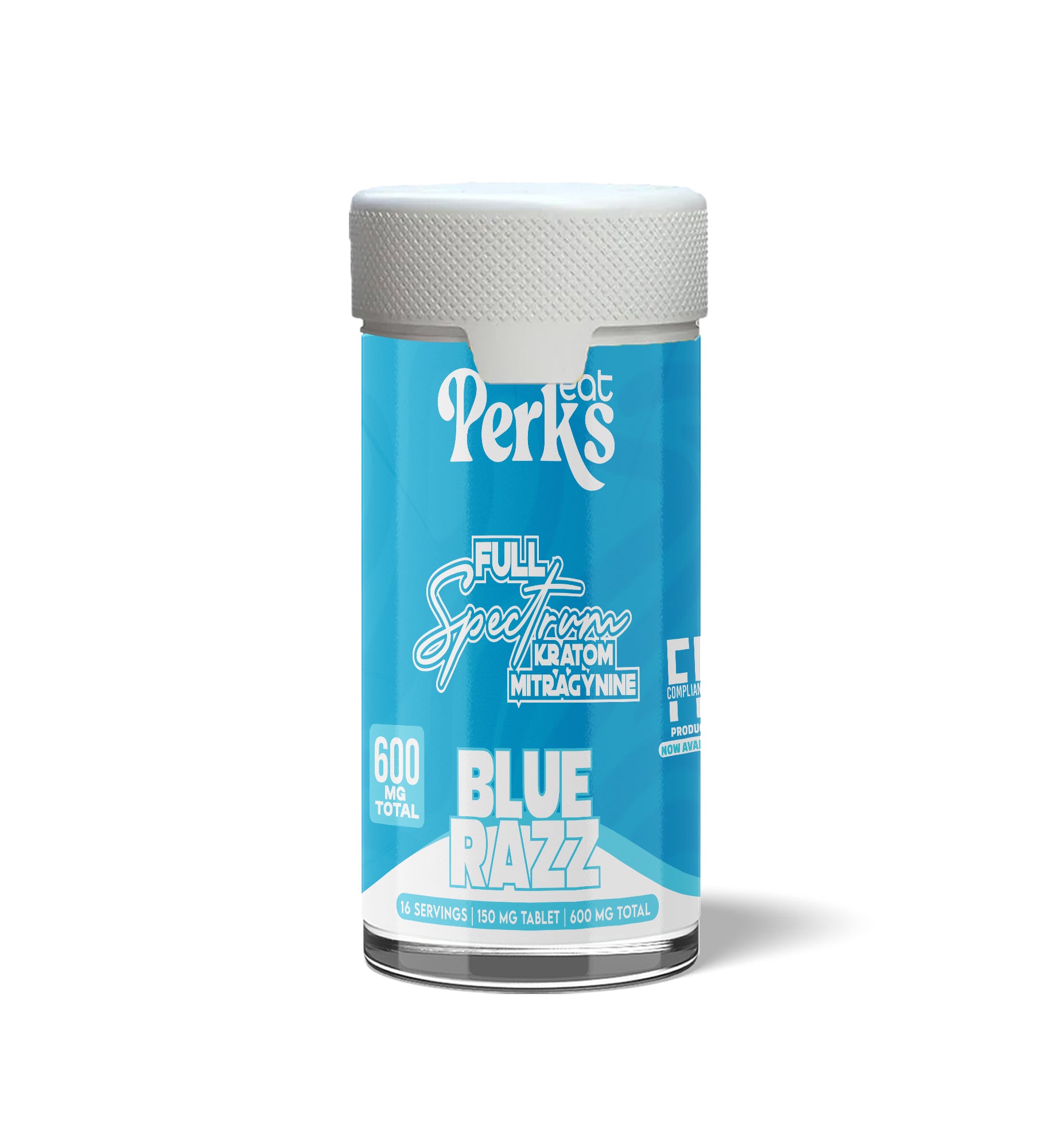 FULL SPECTRUM KRATOM MITRAGYNINE | BLUE RAZZ 4CT – Eat Perks